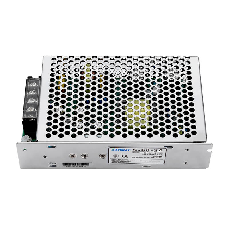 China OEM S-60-24 60W 24V 2.5A smps output voltage DC Switching Model ...