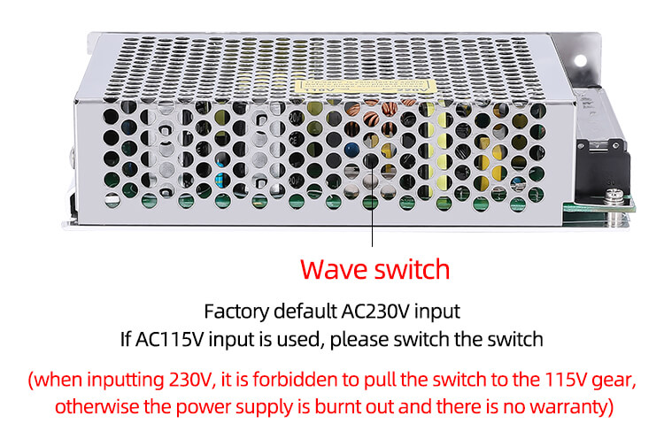 China MS-120-24 120 watt 12V 10A 24V 5A 120W DC Switching Power Supply ...